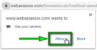 Create A Biometric Profile / Enroll in Biometrics